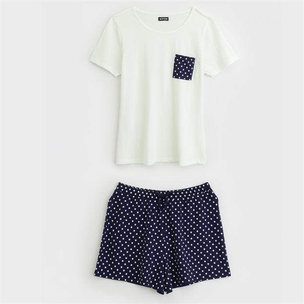 Krátké pyžamo Polka Dot